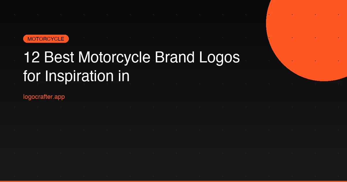 12 Best Motorcycle Brand Logos for Inspiration in 2026 | LogoCrafter